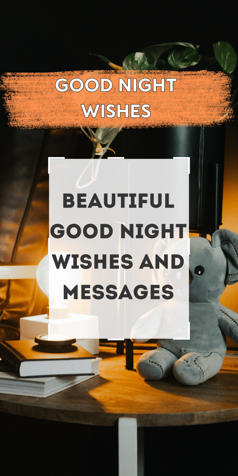 Heartfelt Good Night Wishes for Him, Her, Friends & More - Beautiful ...