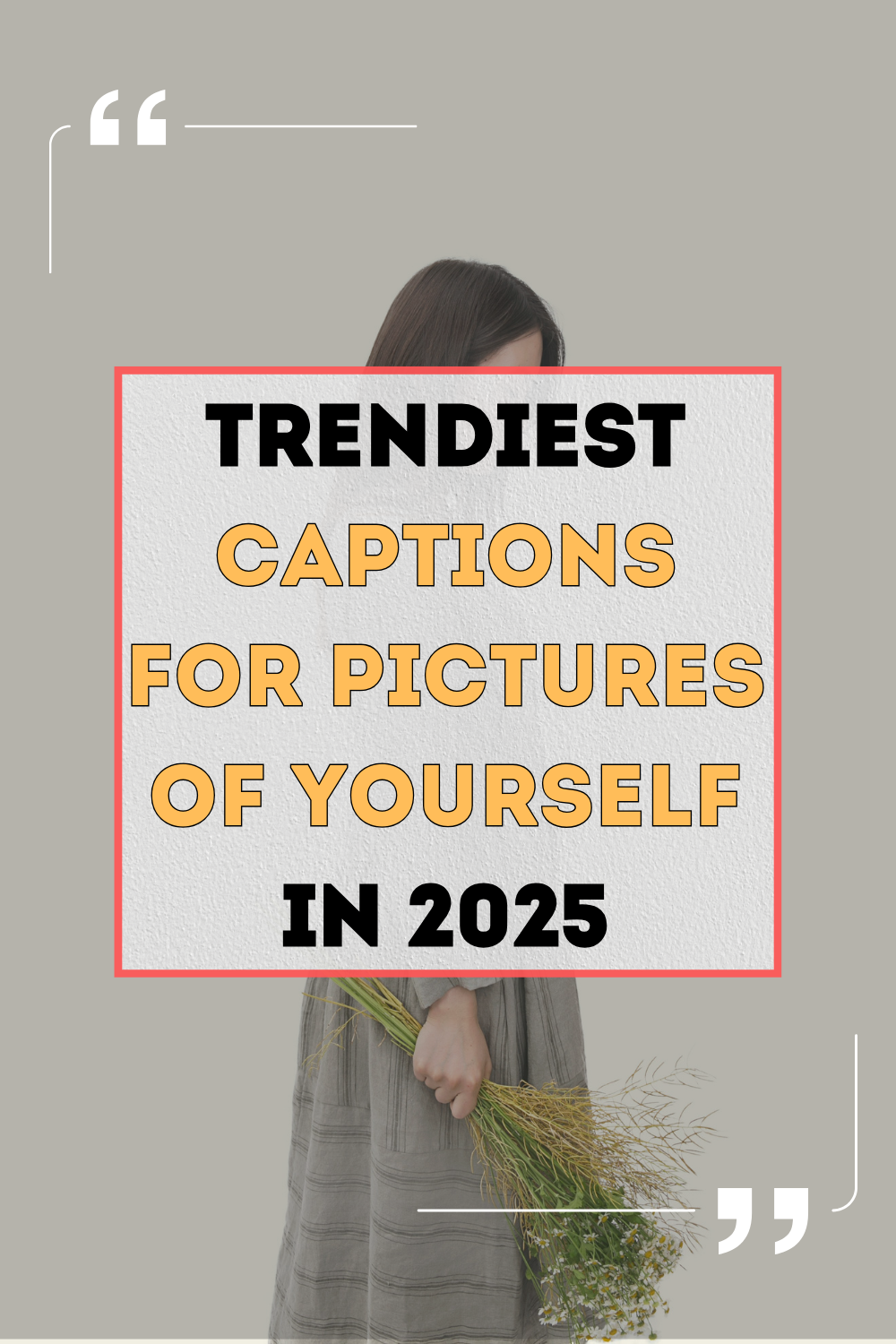 280 creative captions for pictures of yourself to express your style ...