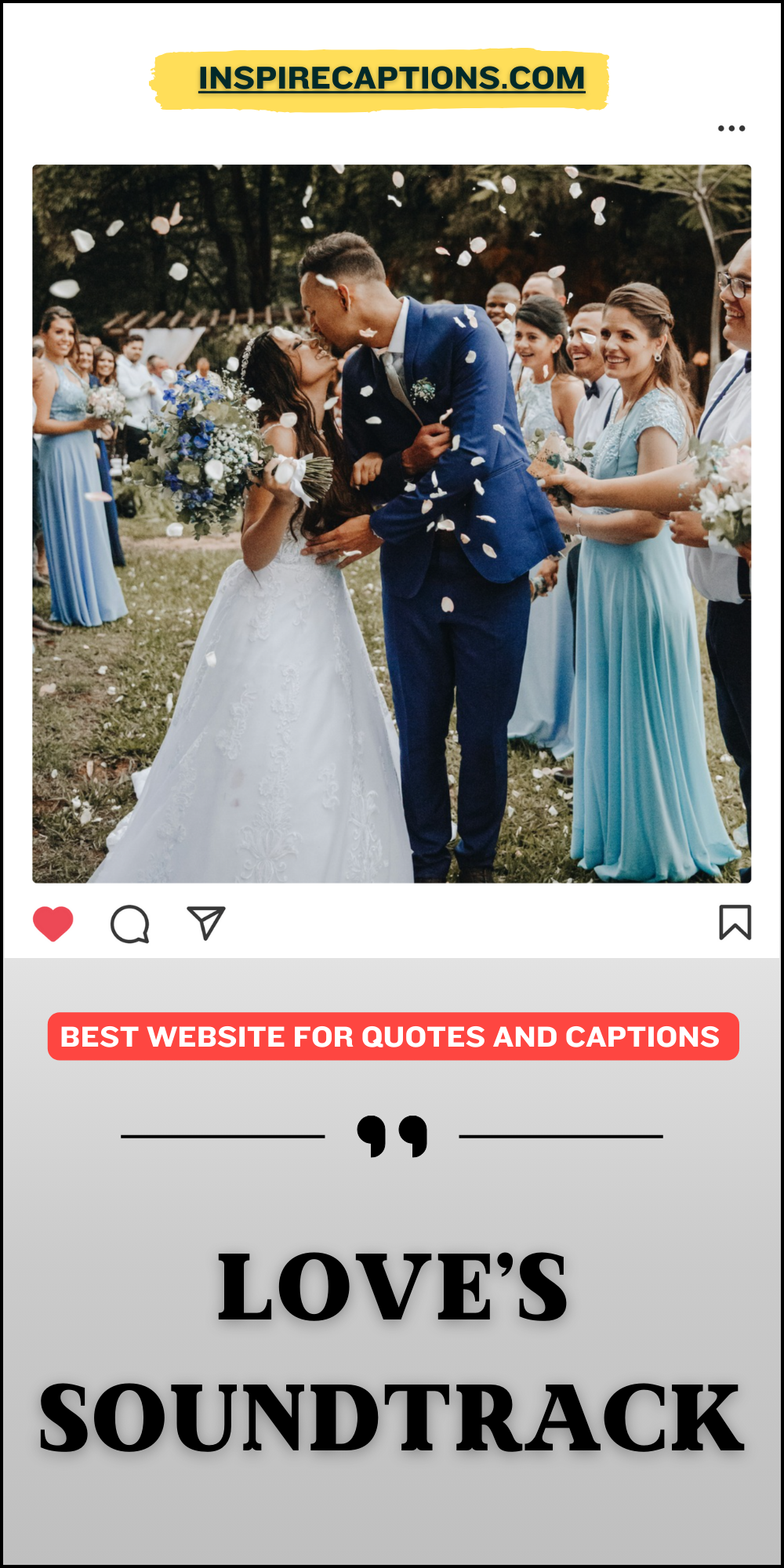 The Best Wedding Guest Captions Instagram Ideas for Funny, Short, and ...