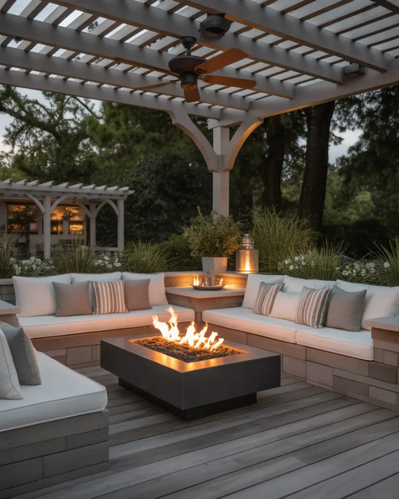 62 Outdoor Fire Pit Area 2025 Ideas for Backyards: Rustic, Square, With ...