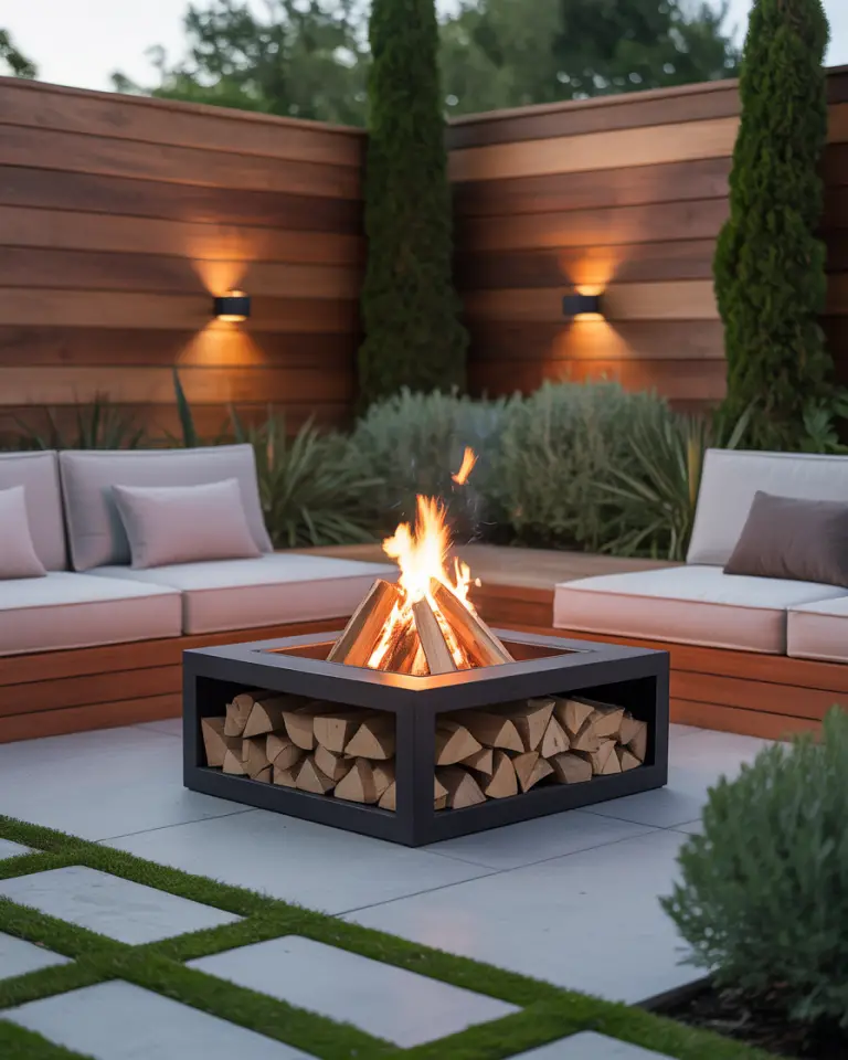 62 Outdoor Fire Pit Area 2025 Ideas for Backyards: Rustic, Square, With ...