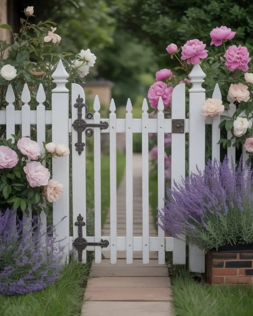 Garden Wood Fence 73 Ideas 2025 for Front Yards, Cottage Gardens ...
