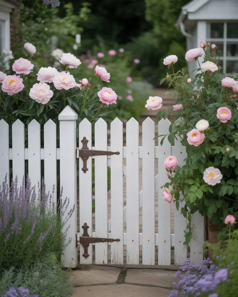 Garden Wood Fence 73 Ideas 2025 for Front Yards, Cottage Gardens ...