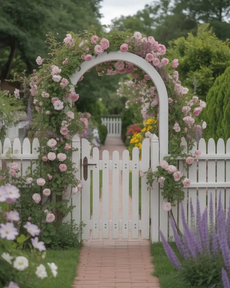 Garden Wood Fence 73 Ideas 2025 for Front Yards, Cottage Gardens ...