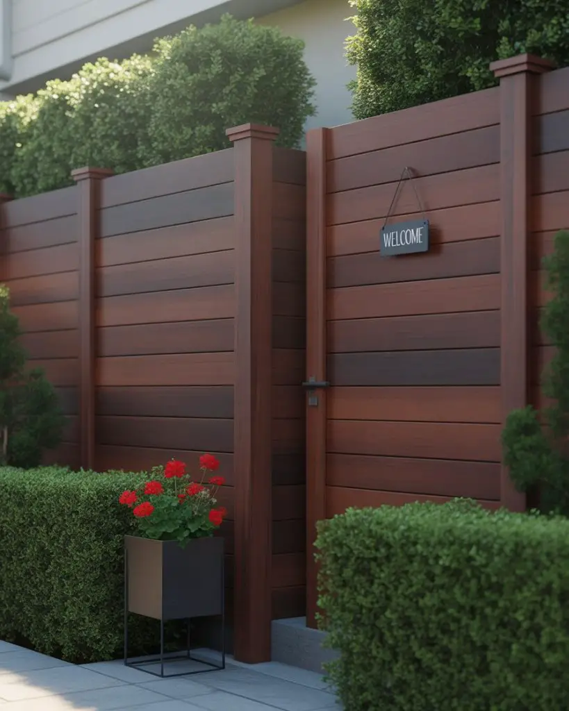 72 Original Home Fence Ideas for 2025 in the Front, for Privacy and in ...