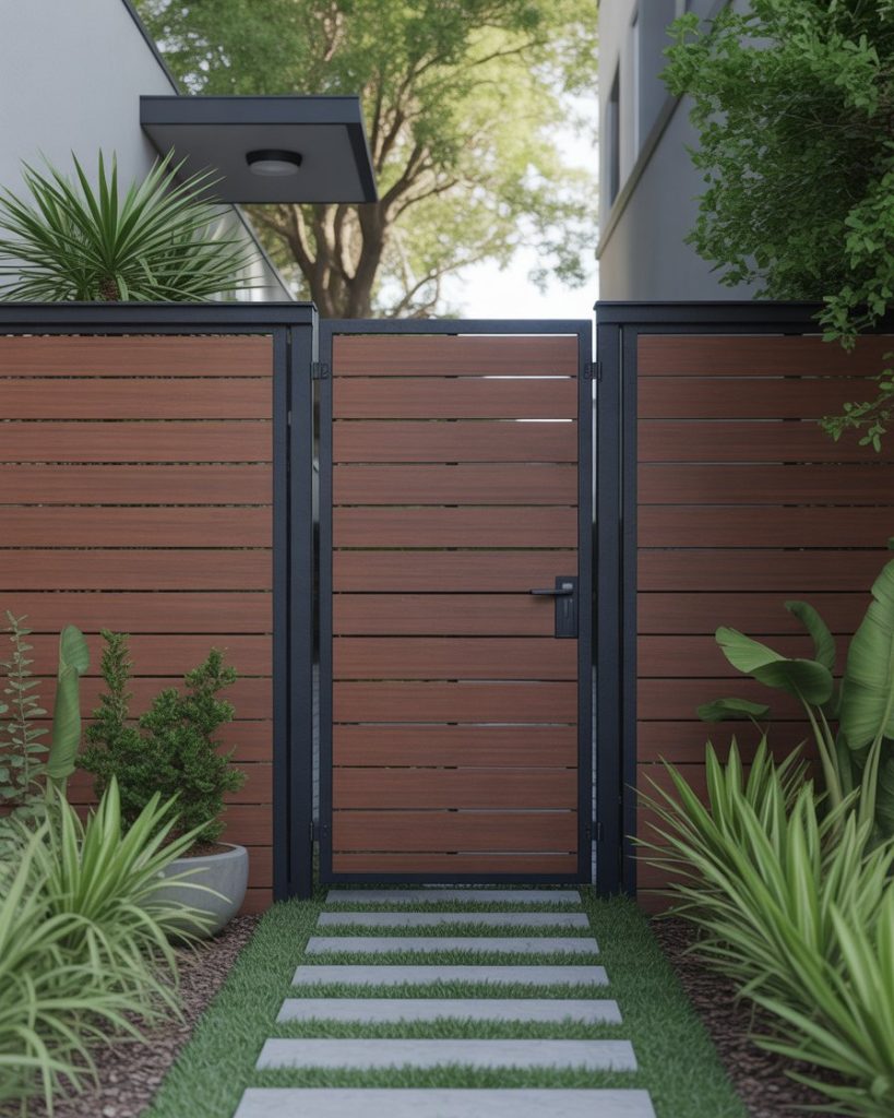 72 Original Home Fence Ideas for 2025 in the Front, for Privacy and in ...