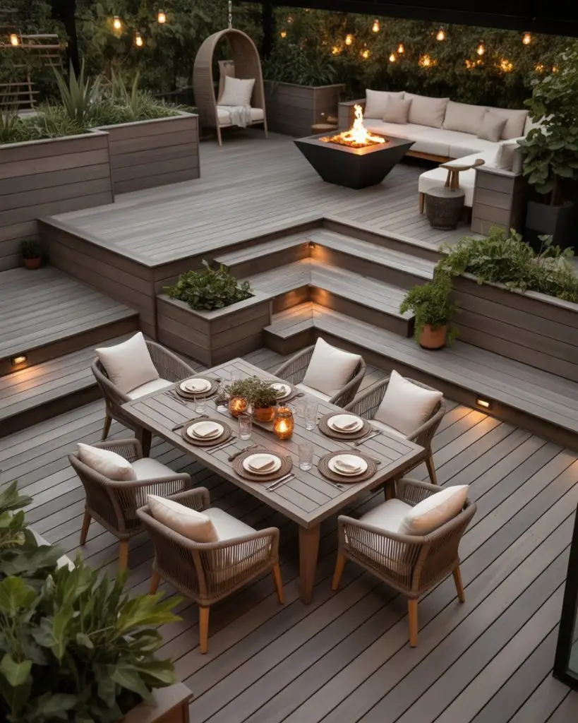 Modern Deck Design 7 Ideas for 2025: Exterior Deck Designs with ...