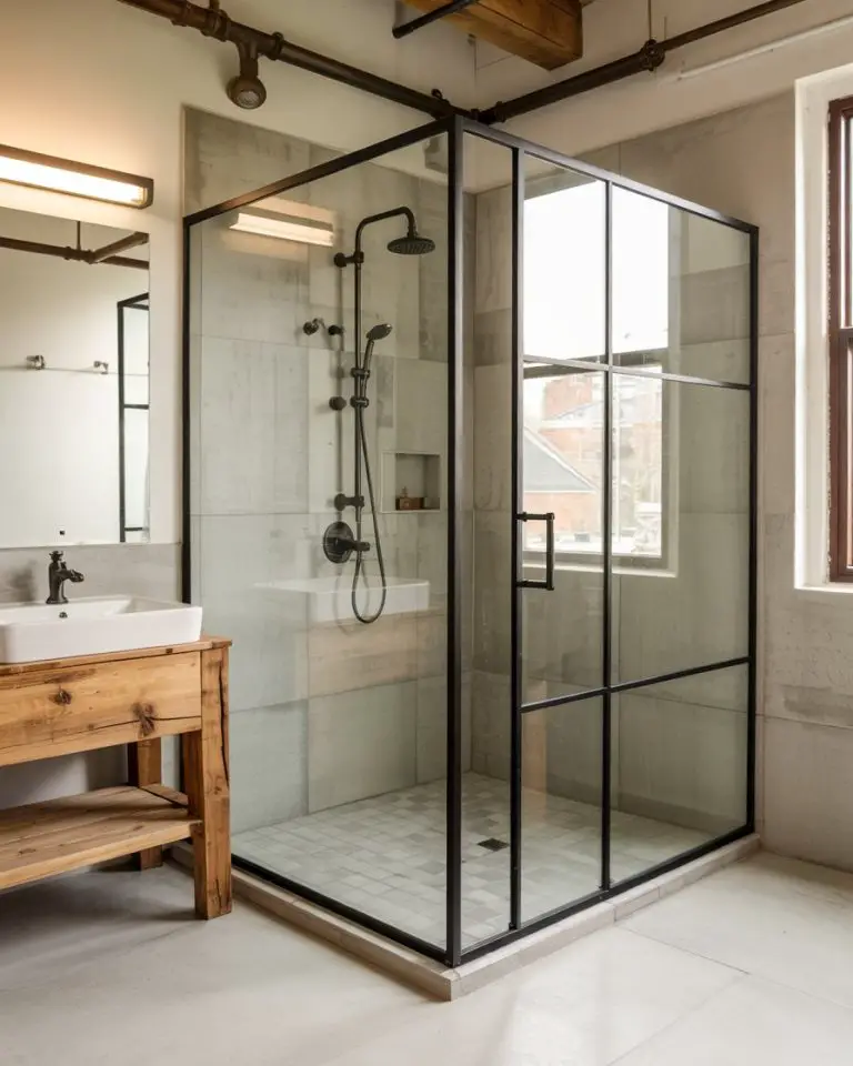 No Door Showers Walk In 2025: 56 Ideas Walk In Half Walls, Small Spaces ...