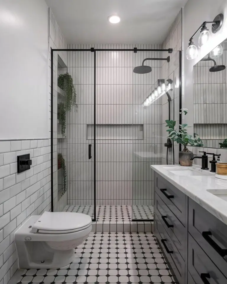 No Door Showers Walk In 2025: 56 Ideas Walk In Half Walls, Small Spaces ...