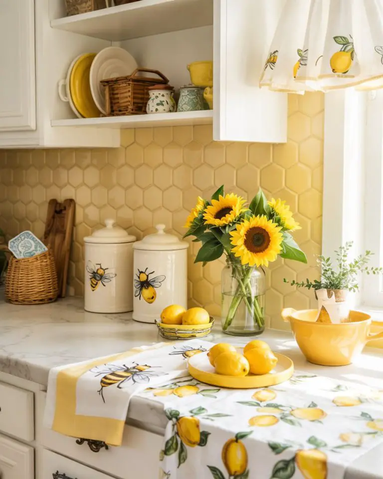 Lemon Kitchen Decor 73 Ideas: Modern, Farmhouse, Italian, and Vintage ...