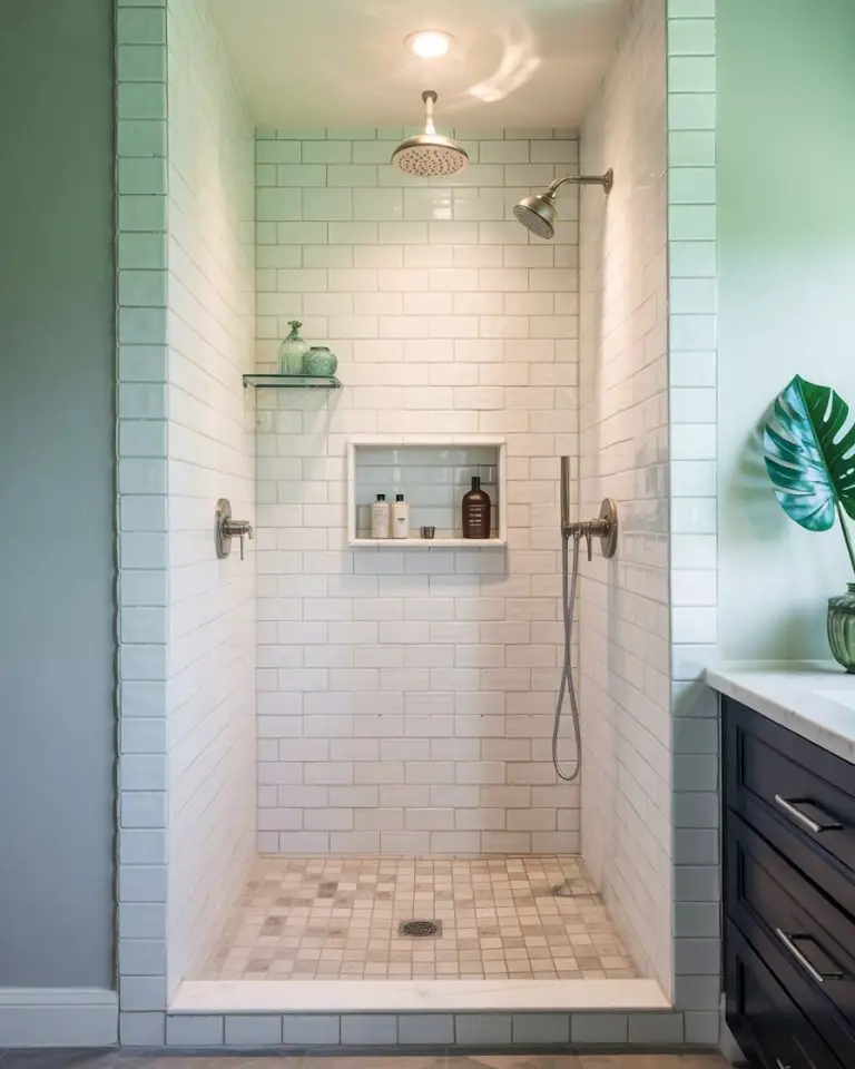 69 Walk In Shower Ideas 2025: Small Bathroom Layouts, Half Walls, No ...