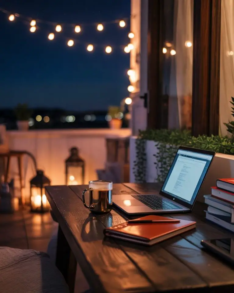 50 Balcony Workspace Ideas 2025 for Small Spaces | Enclosed, Open, Cozy ...