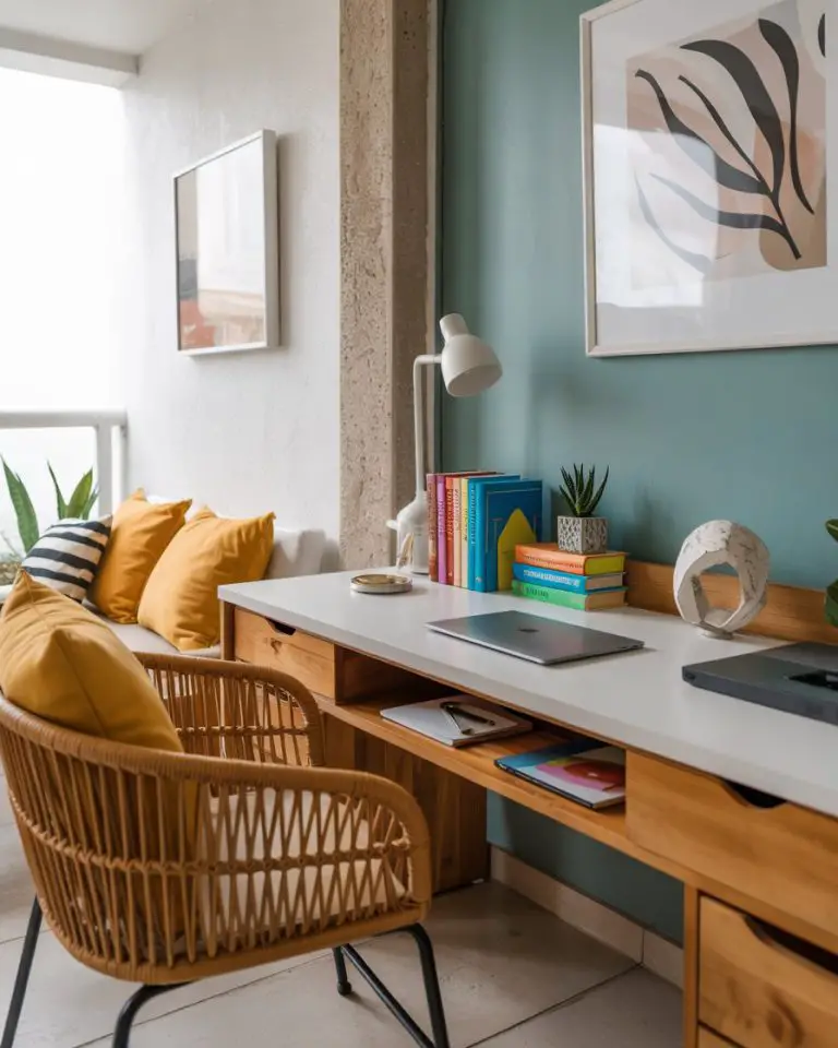 50 Balcony Workspace Ideas 2025 for Small Spaces | Enclosed, Open, Cozy ...
