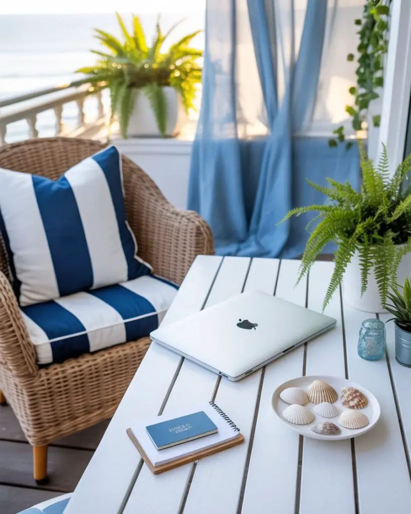 50 Balcony Workspace Ideas 2025 for Small Spaces | Enclosed, Open, Cozy ...