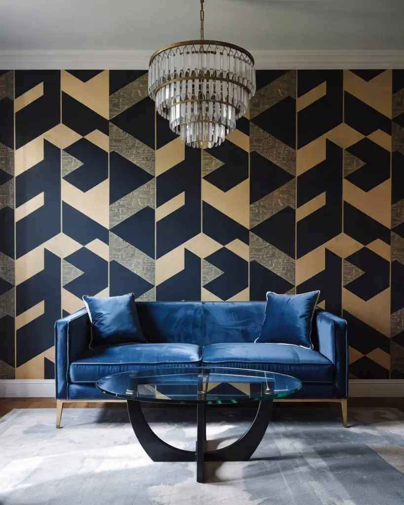 56 Living Room Accent Wall Ideas With Paint, Wallpaper, Color Designs