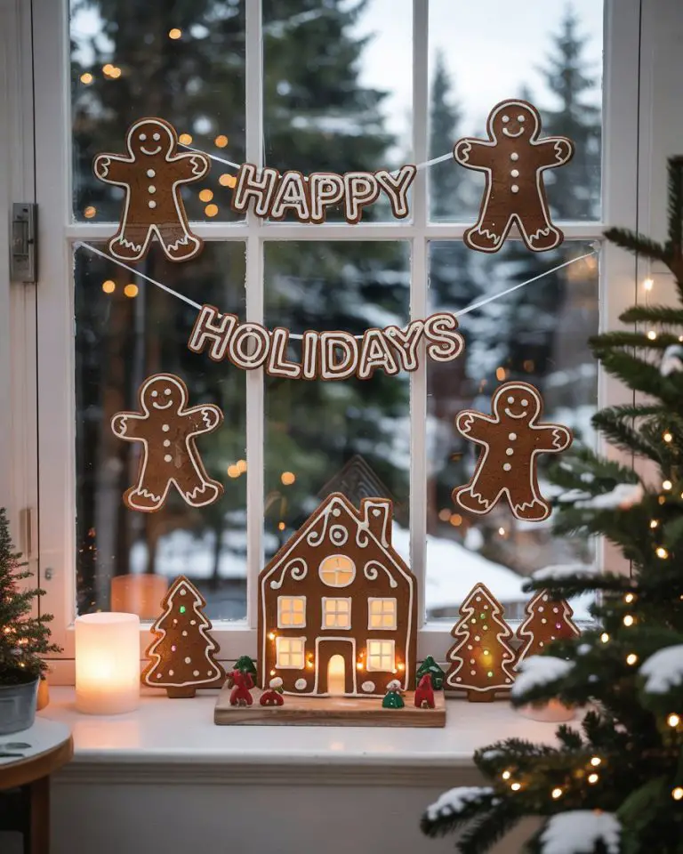 32 Gingerbread Christmas Home Decor 2025 – Magical Indoor & Outdoor Ideas