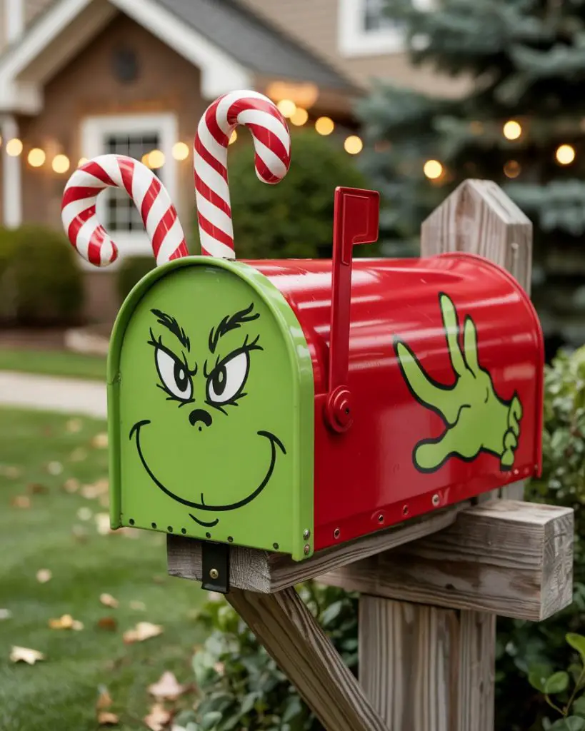 Grinch Christmas Decorations 2025: 40 Creative Ideas For Whimsical ...