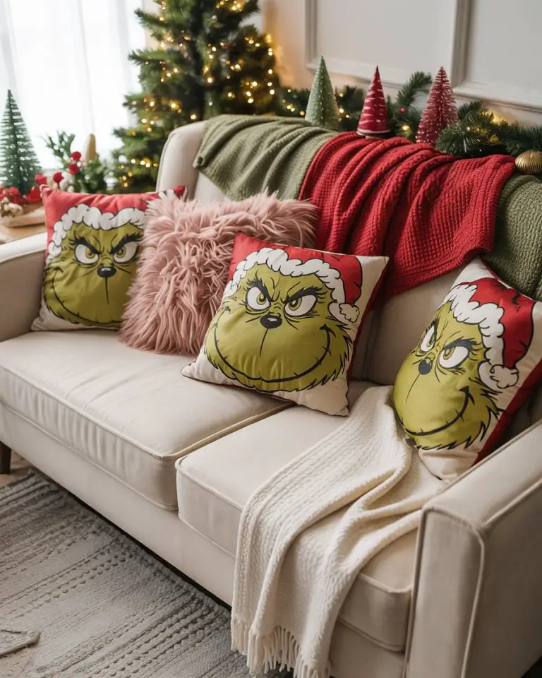 Grinch Christmas Decorations 2025: 40 Creative Ideas For Whimsical ...