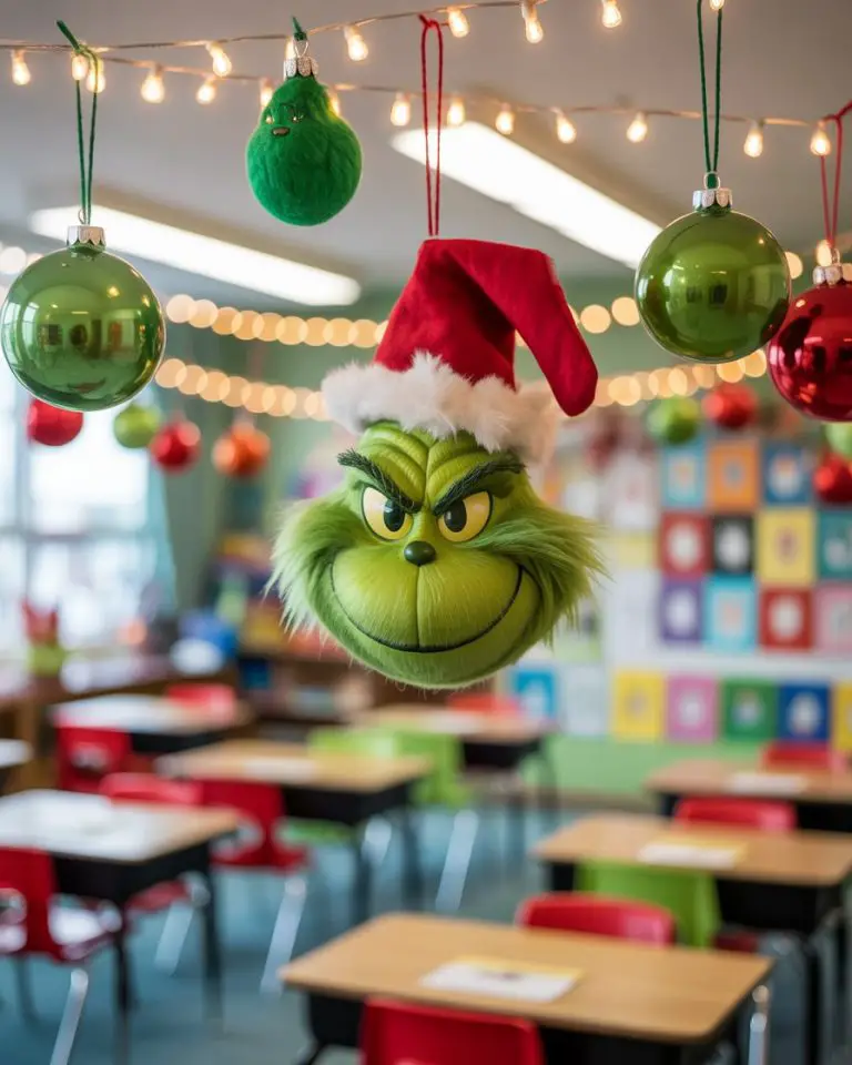 Grinch Christmas Decorations 2025: 40 Creative Ideas For Whimsical ...