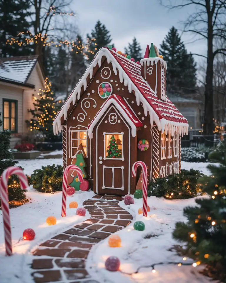32 Gingerbread Christmas Home Decor 2025 – Magical Indoor & Outdoor Ideas