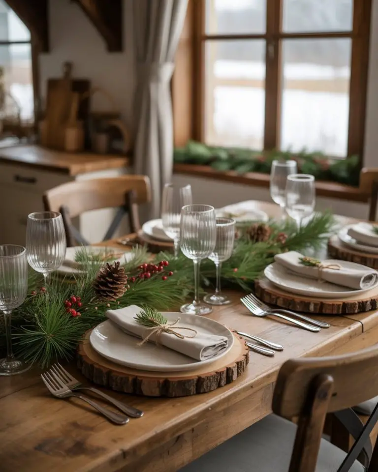 46 Rustic Christmas Decor 2025 Ideas – Cozy DIY Inspiration With ...