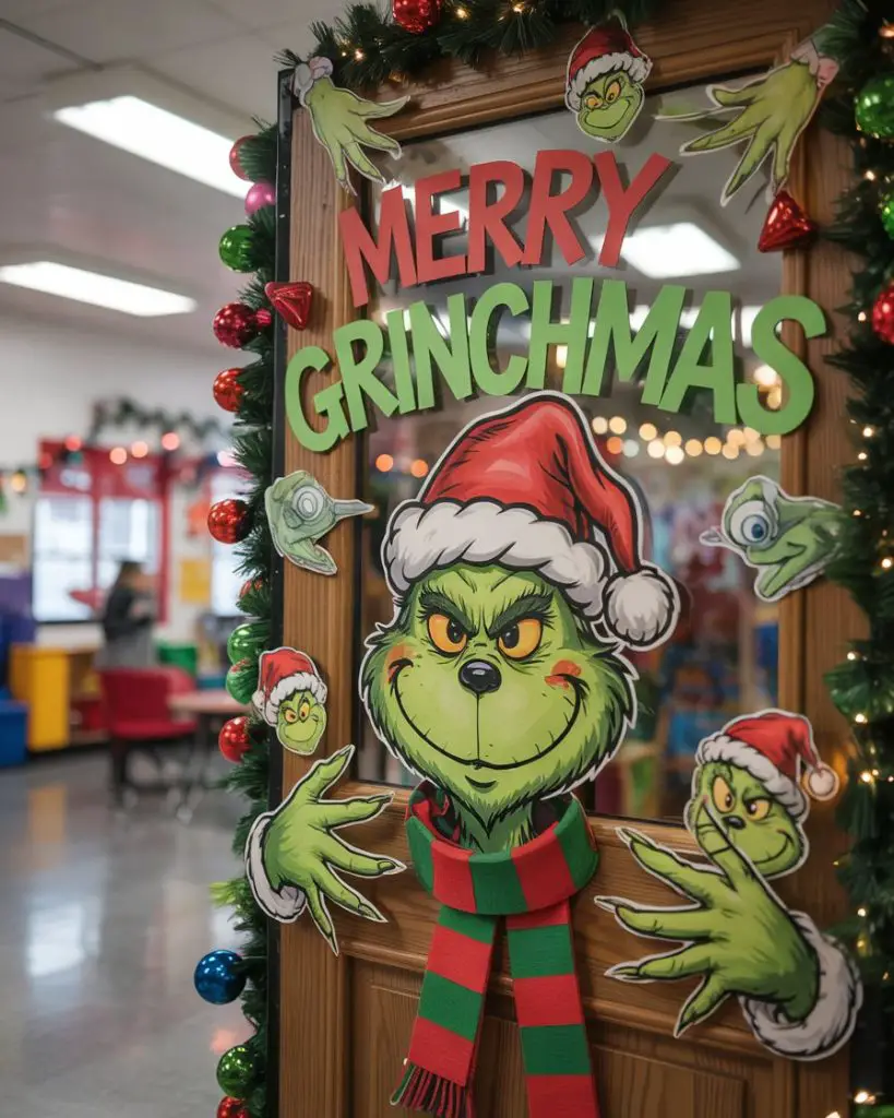 Winter Door Decorations Classroom 39 Ideas: Unique, Easy, Funny, Grinch ...