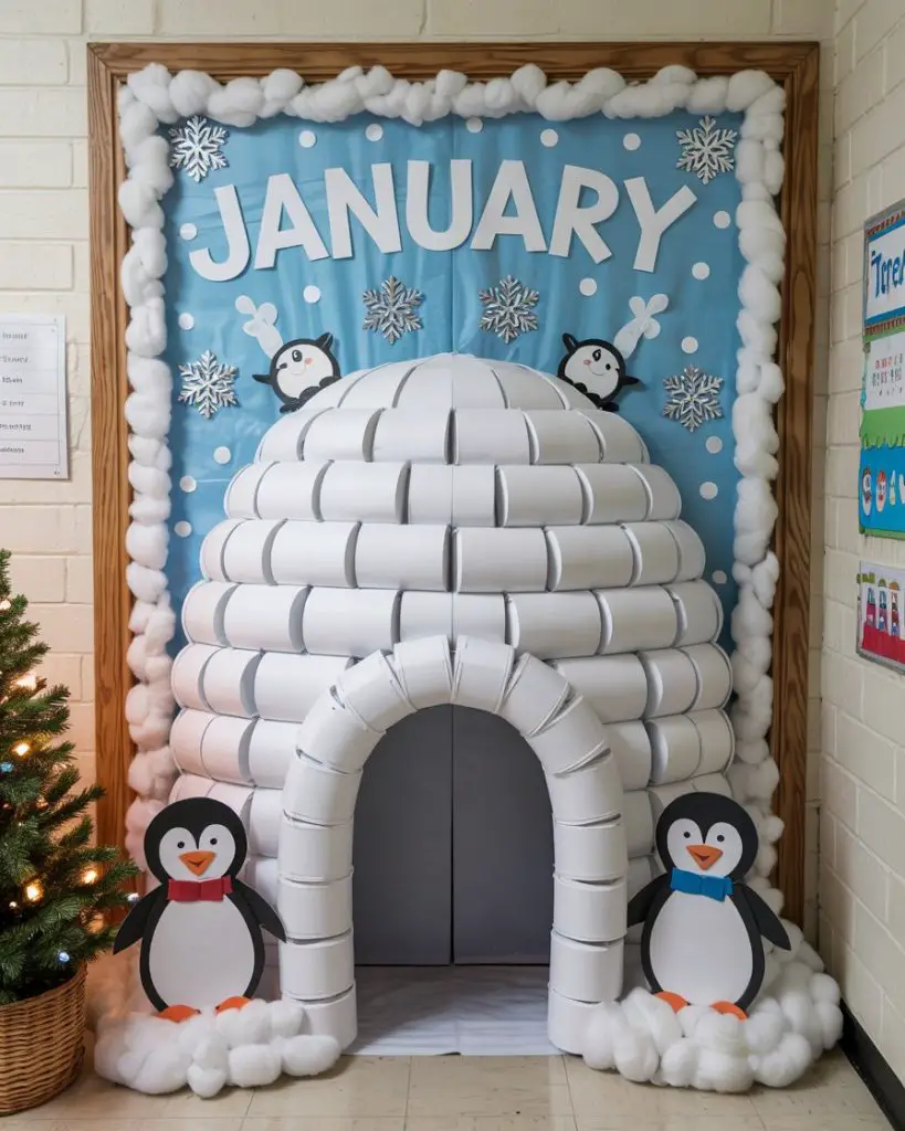 Winter Door Decorations Classroom 39 Ideas: Unique, Easy, Funny, Grinch ...