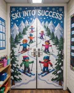 Winter Door Decorations Classroom 39 Ideas: Unique, Easy, Funny, Grinch ...