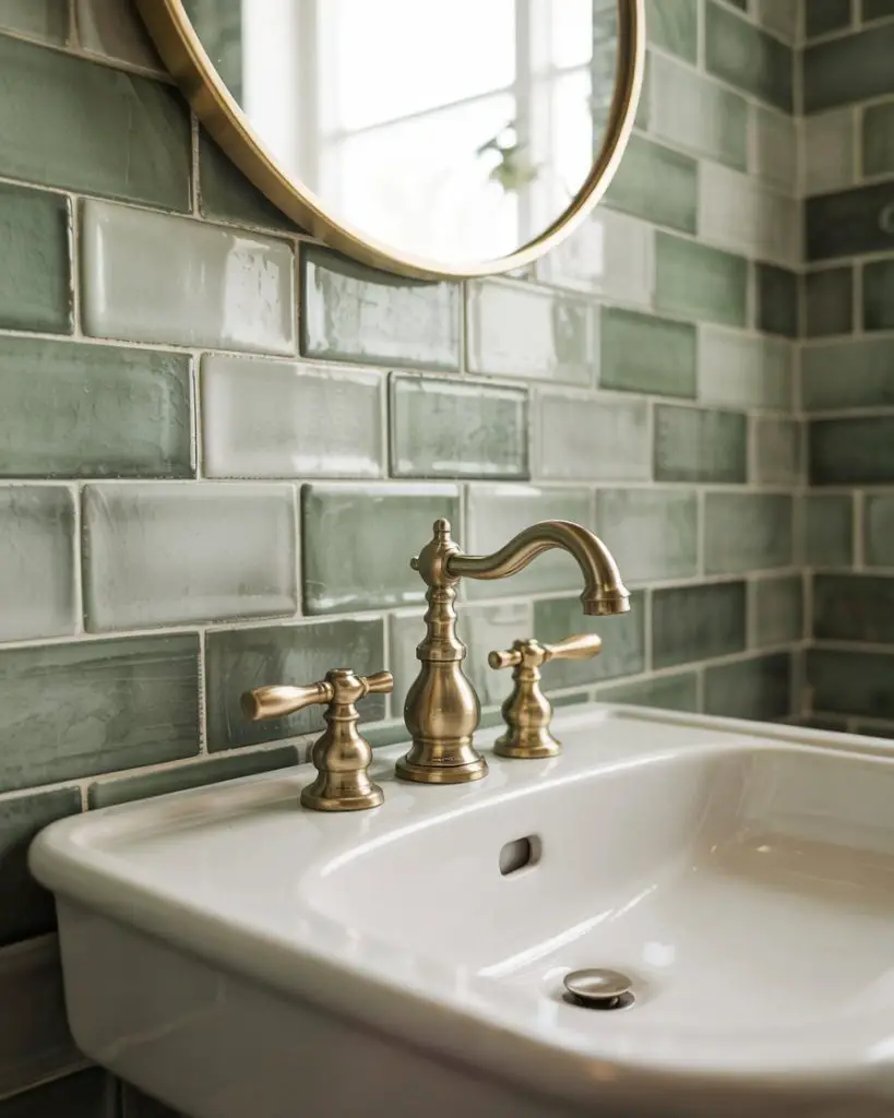 Green Tile Bathroom Ideas for 2026: 46 Stunning Designs and Color ...