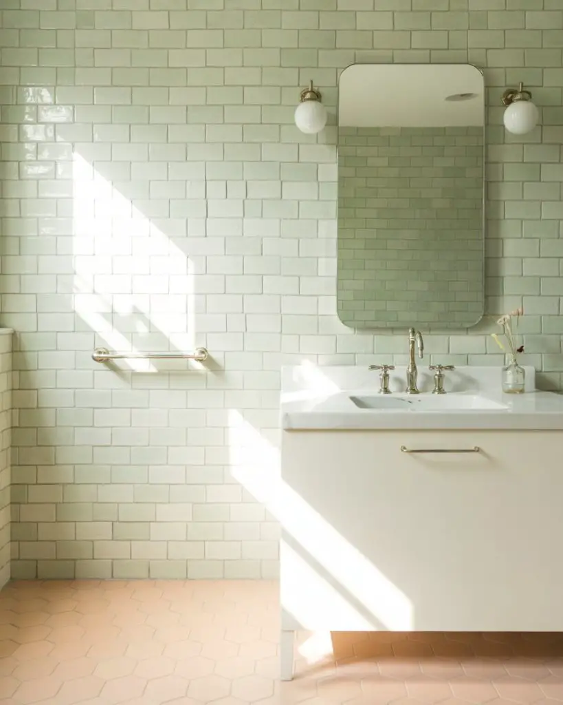 Green Tile Bathroom Ideas for 2026: 46 Stunning Designs and Color ...